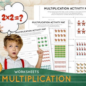 MULTIPLICATION Practice 2nd Grade Math Worksheets Printable ...
