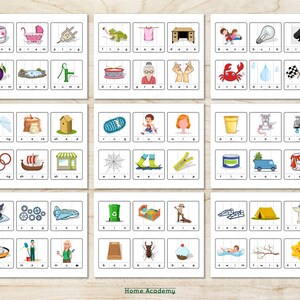 CVC Words Homeschool Worksheets Printable Reading Practice Activity ...