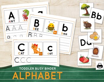 Math Busy Book Printable Worksheets for Pre-k Learning. - Etsy