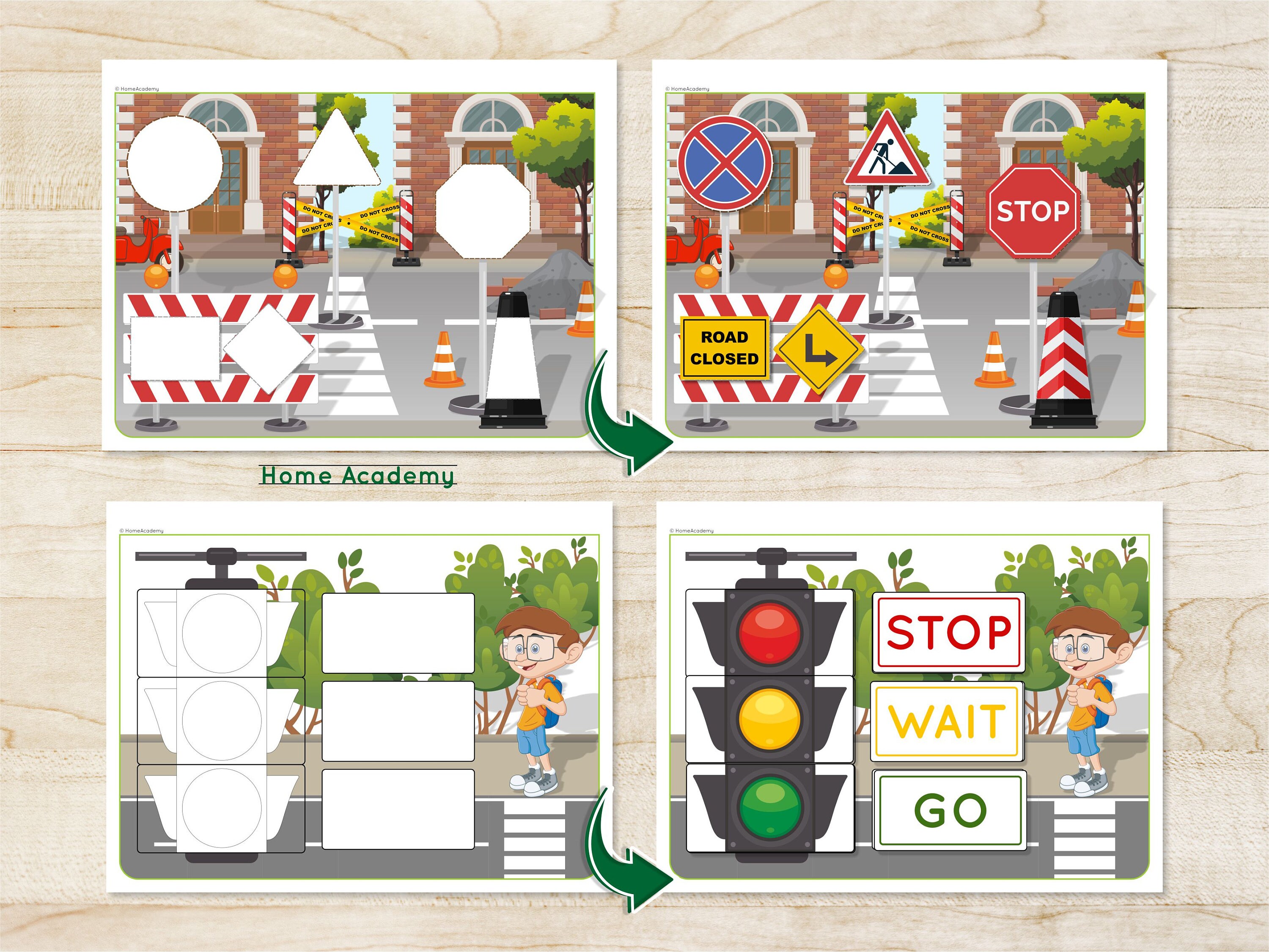 CARS Busy Book Toddler Learning Toy Printable Homeschool Worksheets ...