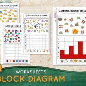 Printable MATH Worksheets Block Diagram Year 2 Counting Activities ...