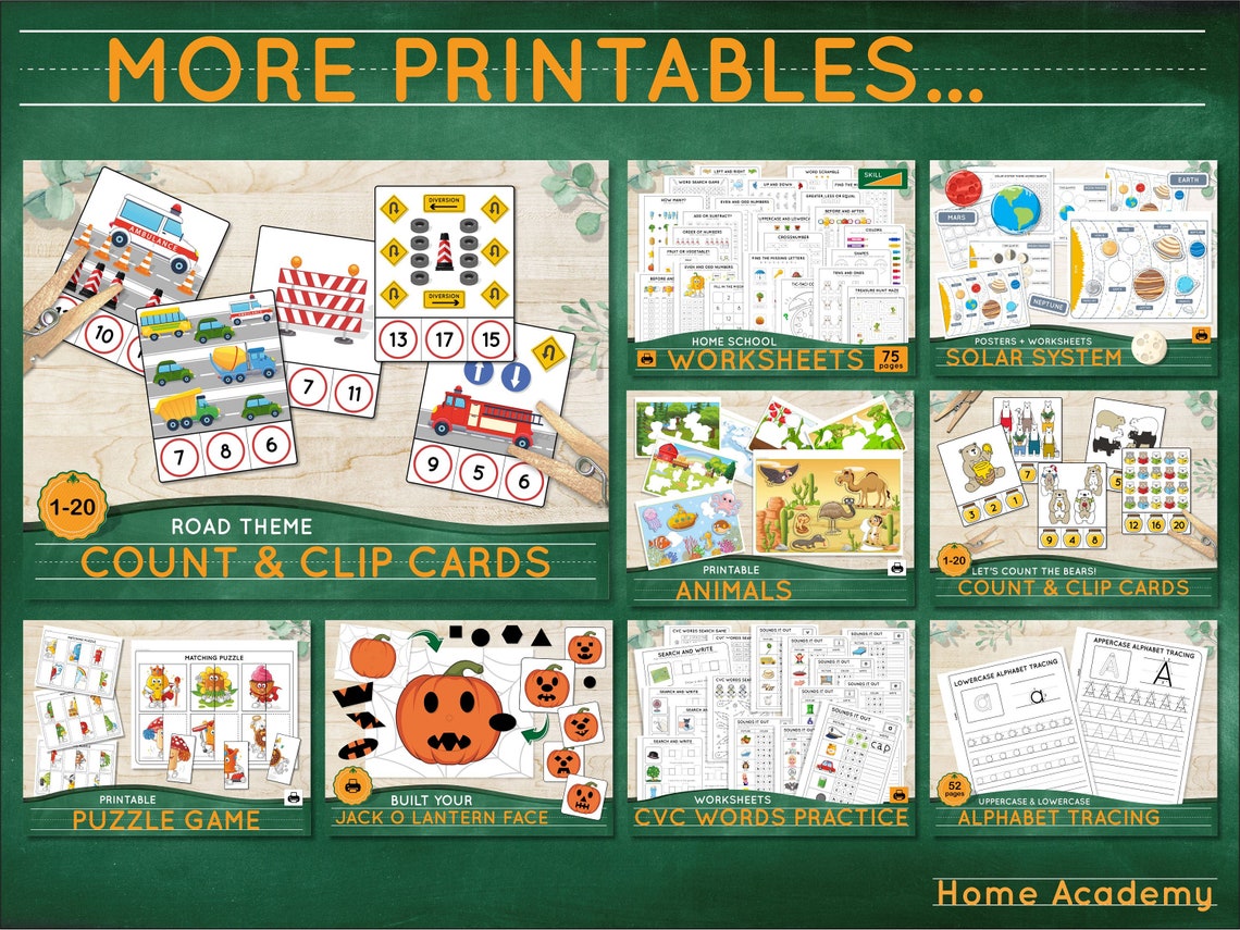 CARS Busy Book Toddler Learning Toy Printable Homeschool | Etsy