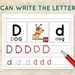 ALPHABET Worksheets Printable Toddler Learning Toy Kindergarten Busy ...