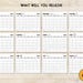 Printable CALENDAR 2024-2025 Traceable Calendar Homeschool Morning ...