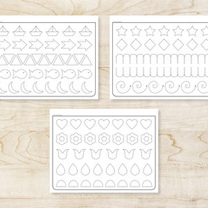 PEN CONTROL Worksheets Printable Preschool Worksheets Tracing ...