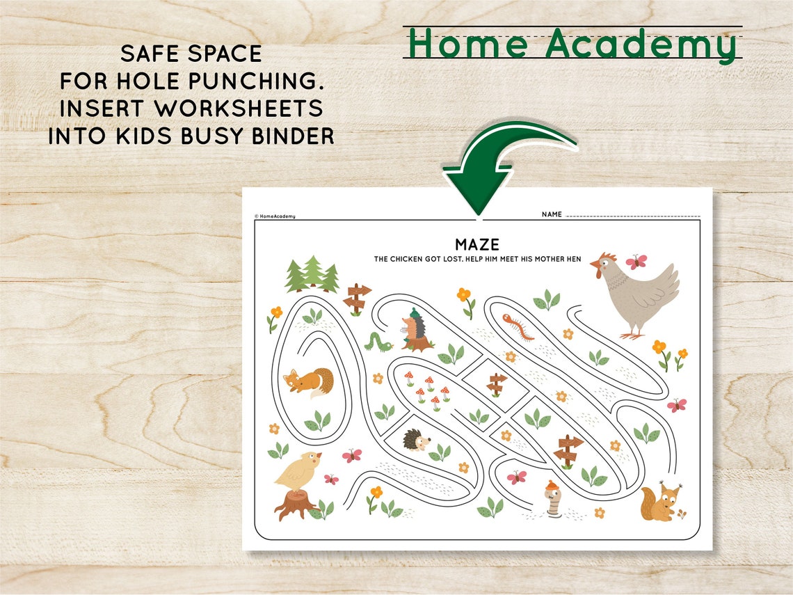 50 Printable Worksheets BUNDLE Alphabet, Shapes, Math and Other Fun ...