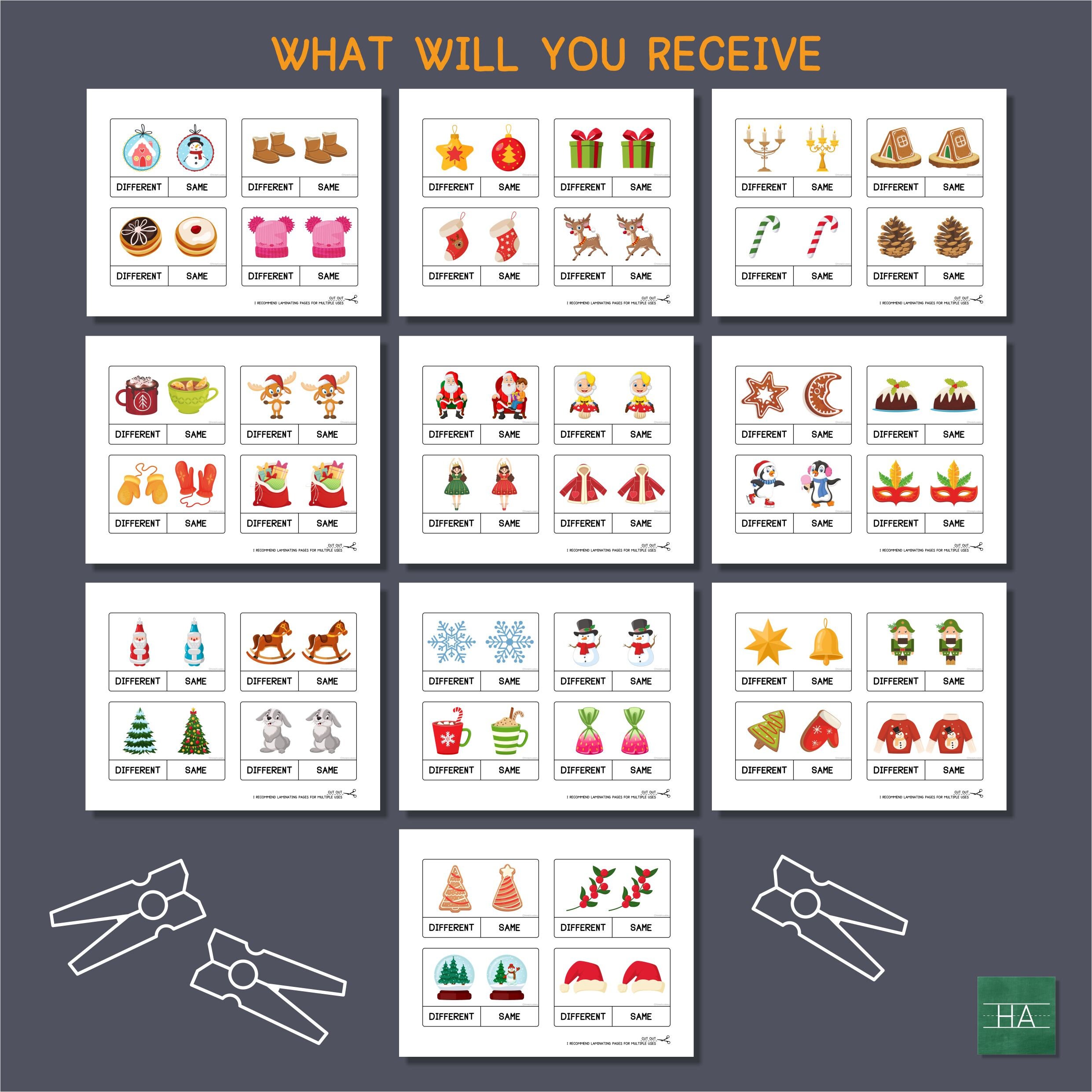 Printable Clip Cards Educational Activities for Toddlers - Etsy