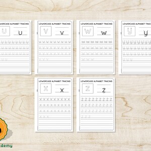 Printable 52 Alphabet Tracing Worksheets for Kids Preschool Worksheets ...