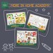NUMBER FAMILIES Printable Math Worksheets Homeschool Learning Binder ...
