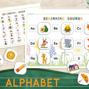 Printable ALPHABET Worksheets Toddler Learning Toy ABC Busy Book ...