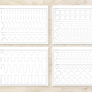 PEN CONTROL Worksheets Printable Preschool Worksheets Tracing ...