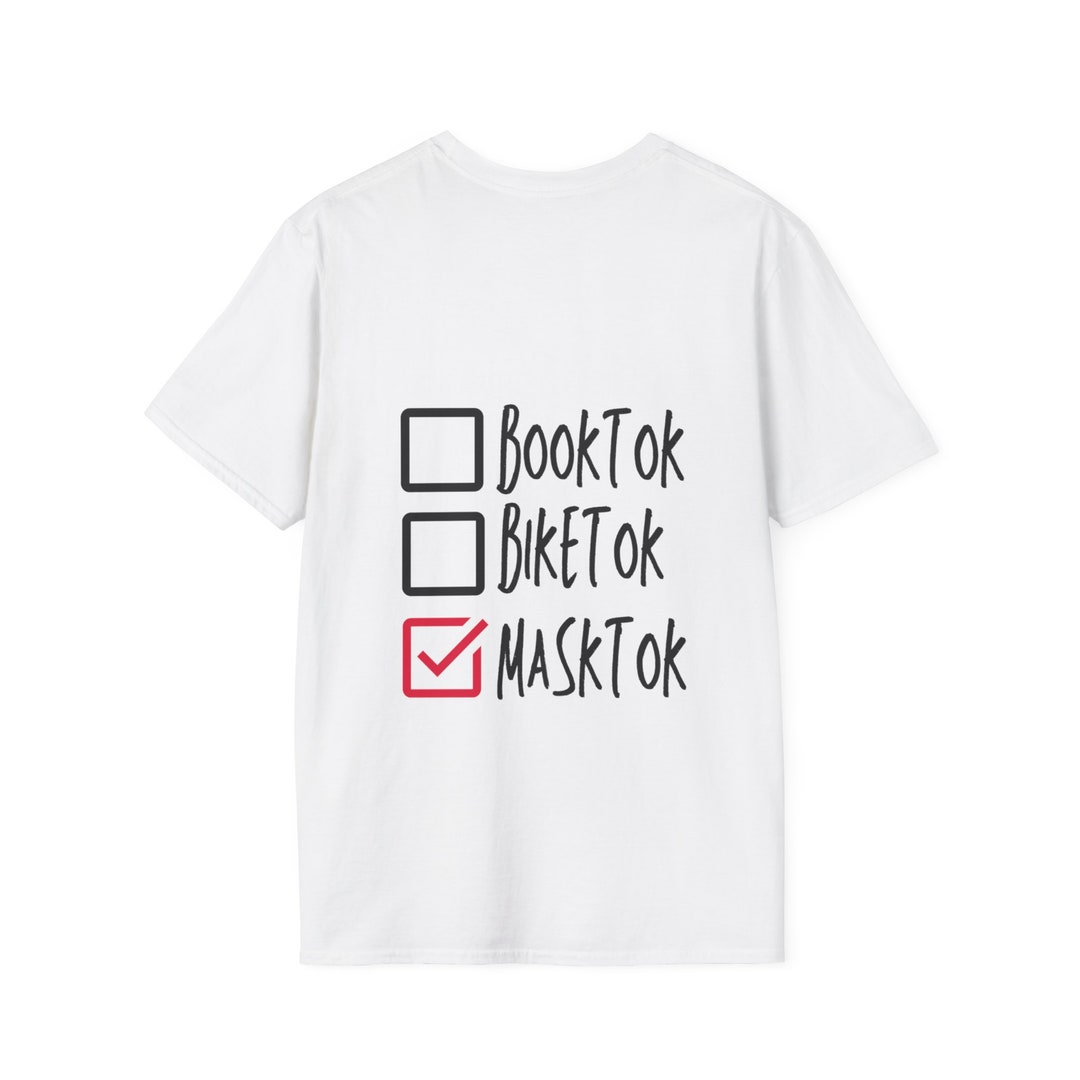 Masktok Check Box T-shirt - Etsy