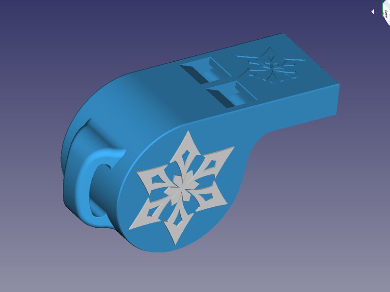 Extra Large Whistle Genshin Impact Inspired Vision - Etsy