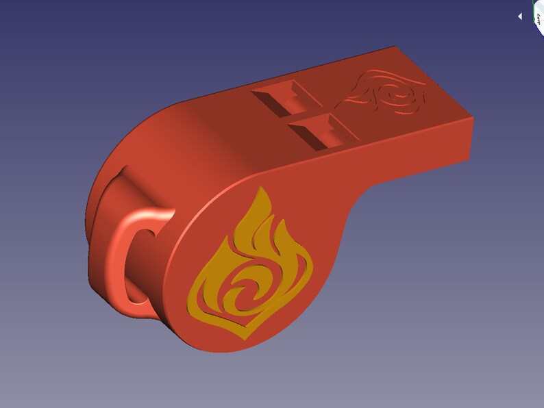 Extra Large Whistle Genshin Impact Inspired Vision - Etsy