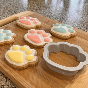 Star-shaped | Cat's Paw Cookie Cutter - Etsy