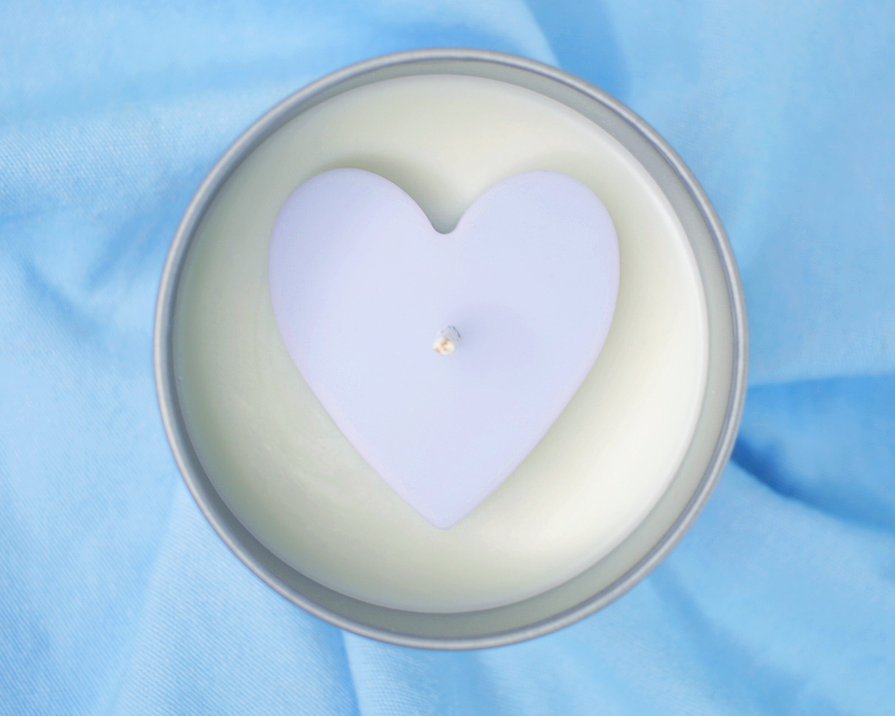 Best Dad Ever Blue Heart Hidden Message Candles Gifts | Etsy