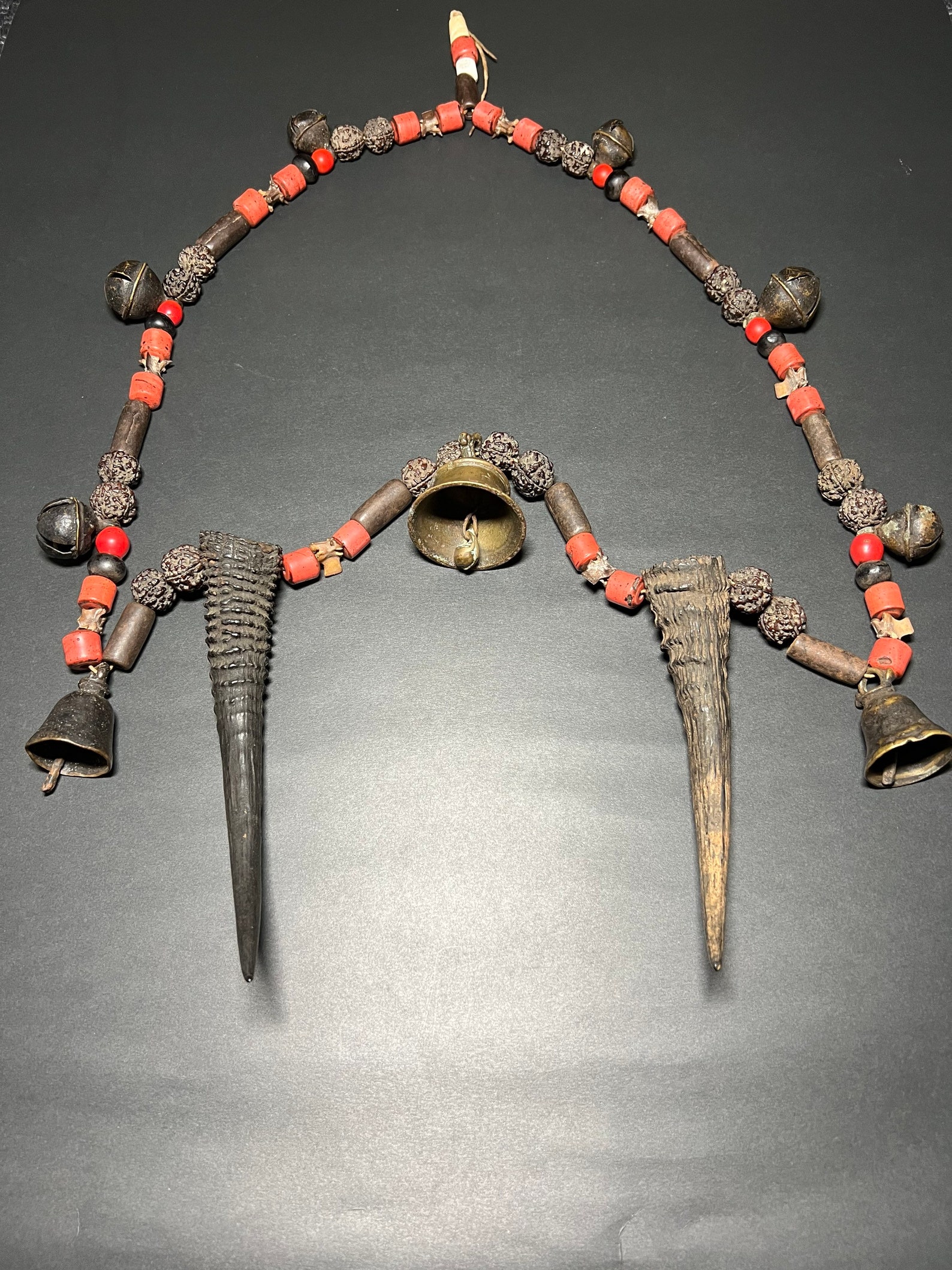 Interesting Old Primitive Shaman Ritual Holy Necklace From Western ...