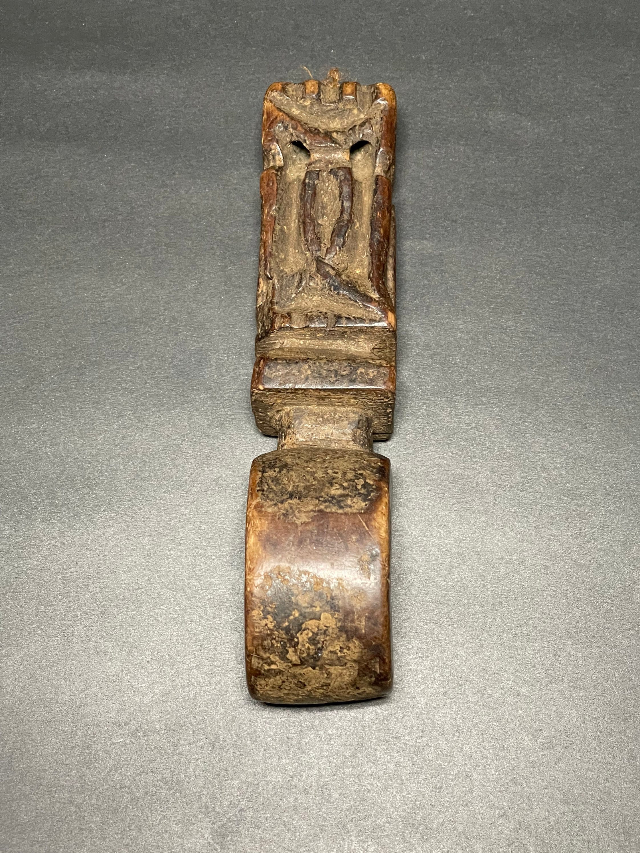 Antique Tribal Art Collectible Hand-carved Wooden Butter Churn (ghurra ...