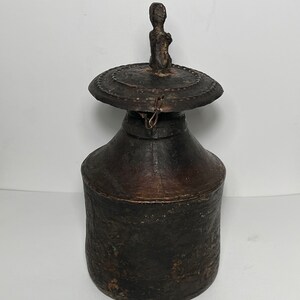 Rare Beautiful Antique Shaman Copper Water Pot gagri With - Etsy