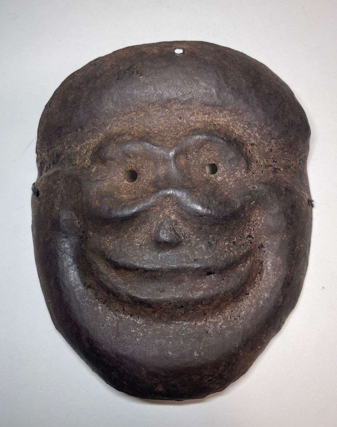 Beautiful Rare Traditional Metal Playing Mask of a Monkey Used for ...