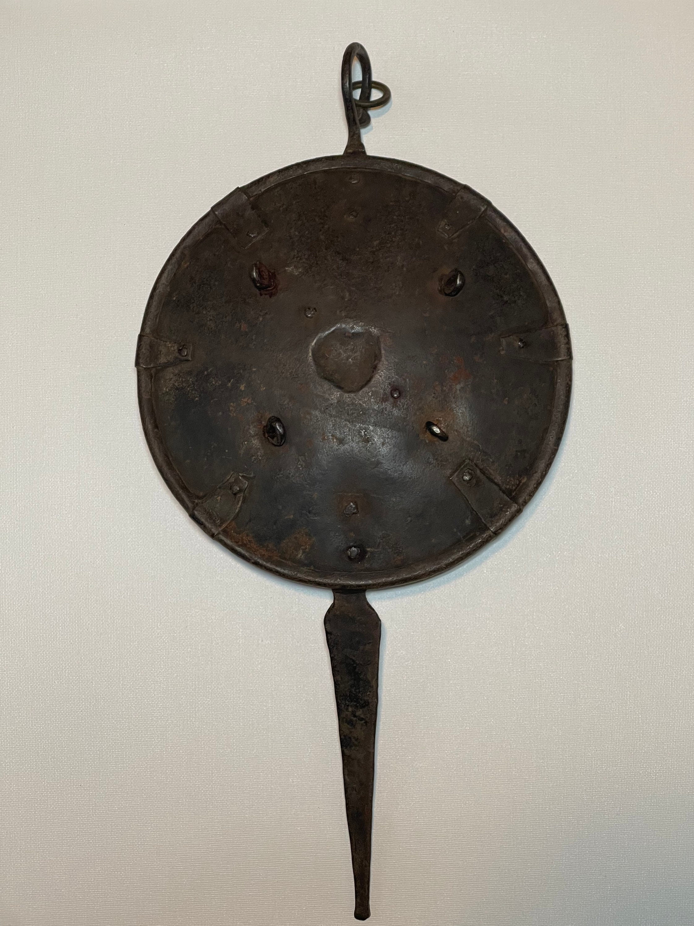 Rare Beautiful / Interesting Antique Tribal Metal Armor Shield (dhal ...