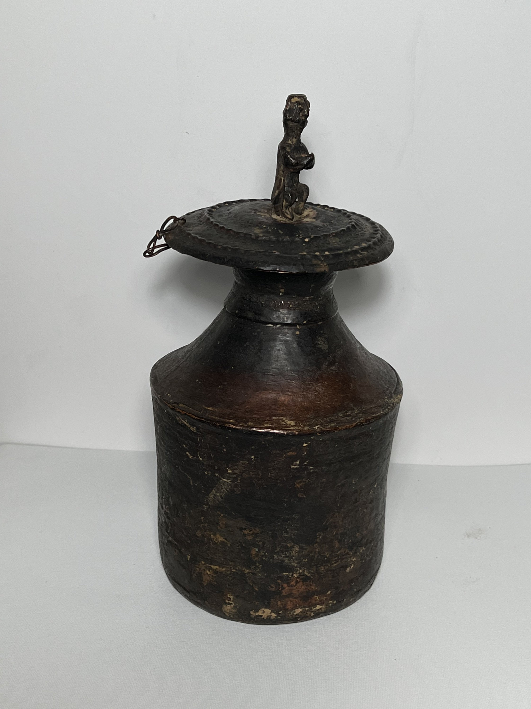 Rare Beautiful Antique Shaman Copper Water Pot gagri With - Etsy
