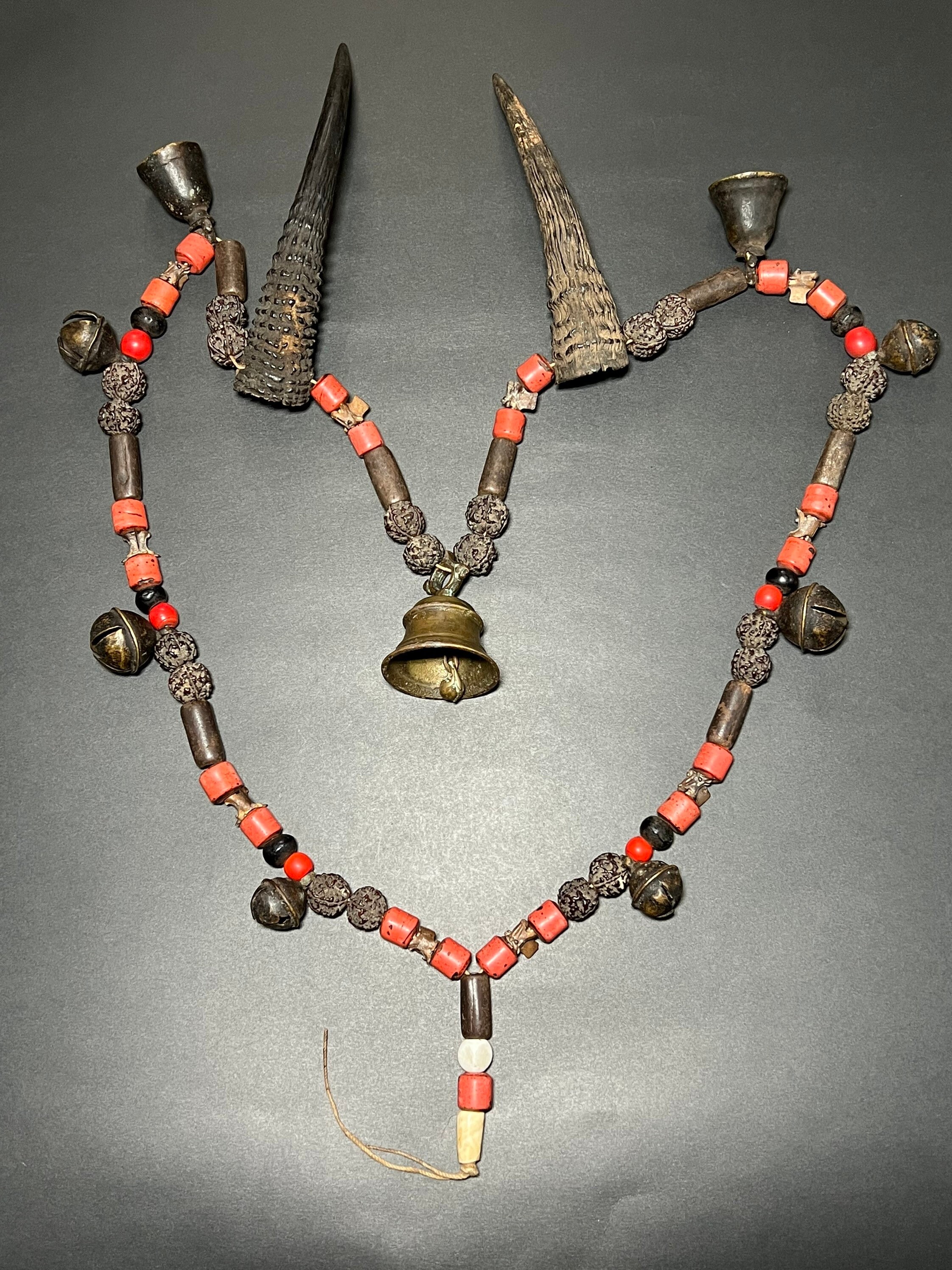 Interesting Old Primitive Shaman Ritual Holy Necklace From Western ...