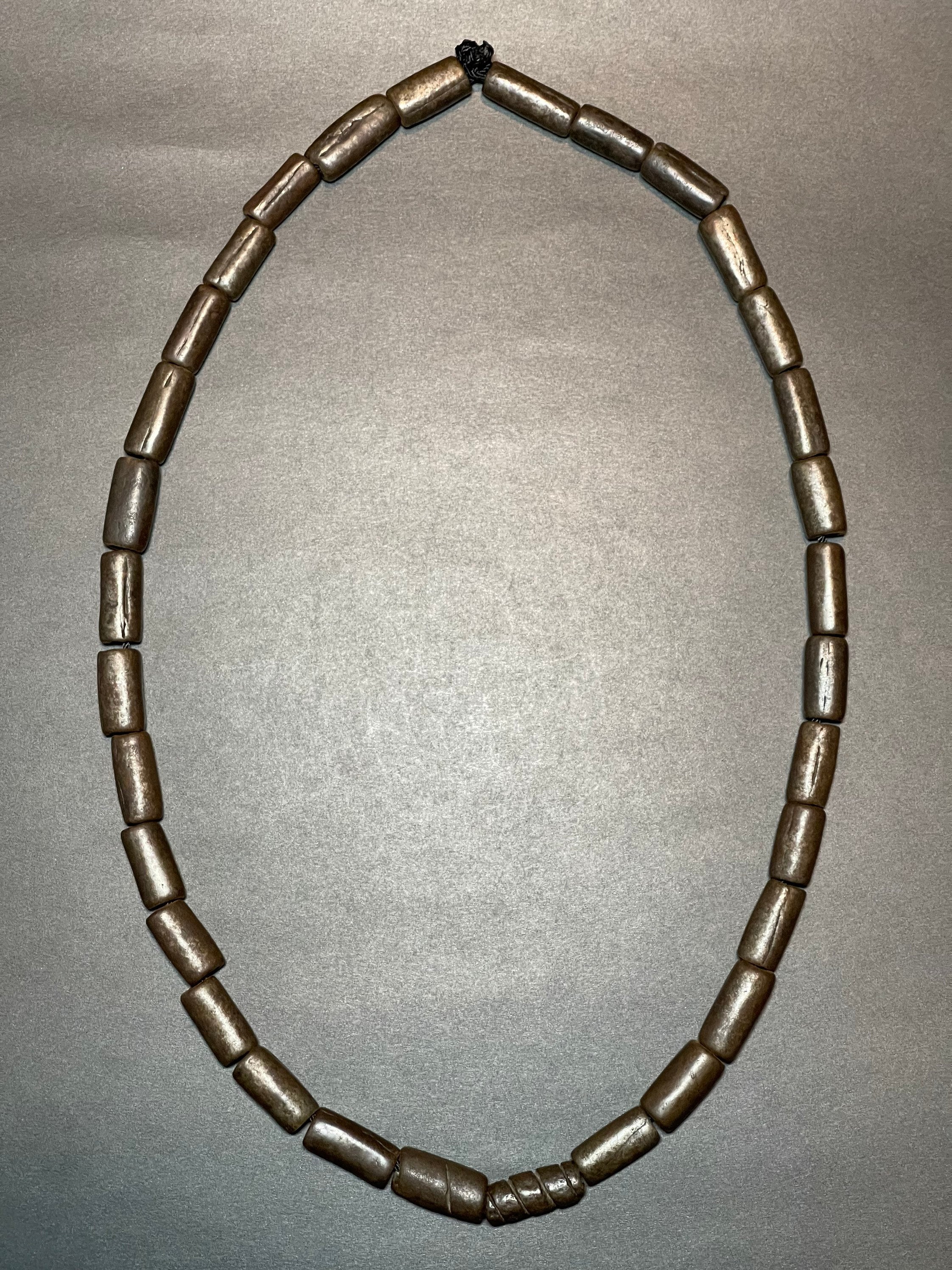 Stunning Rare Antique Tribal Primitive Shaman Tube Shaped Metal/ Iron ...