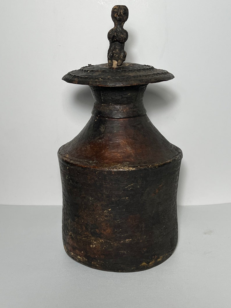 Rare Beautiful Antique Shaman Copper Water Pot gagri With - Etsy