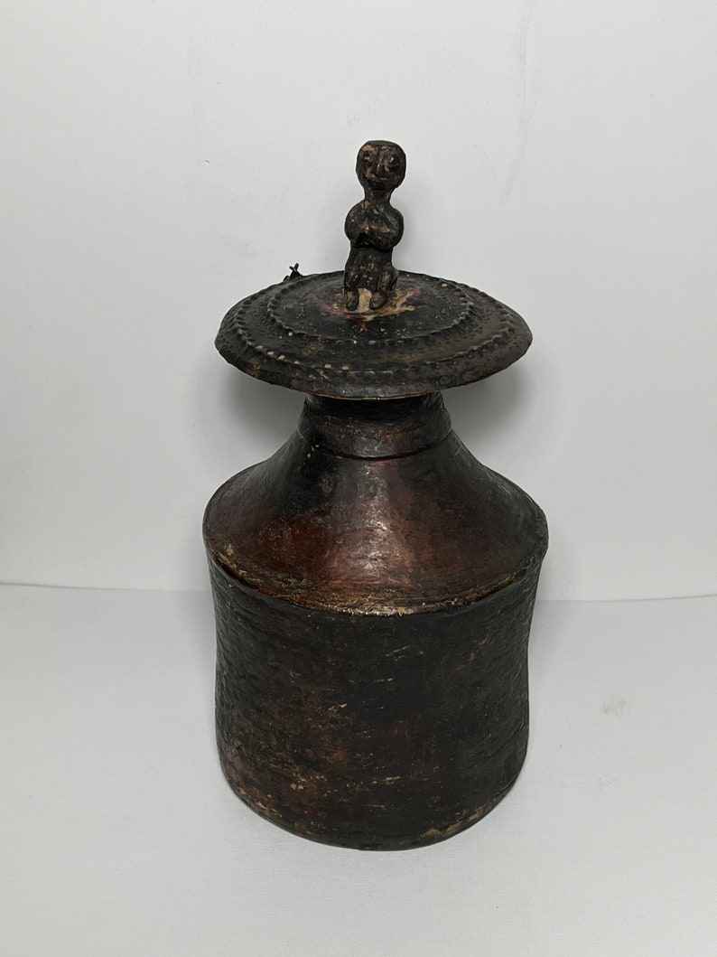 Rare Beautiful Antique Shaman Copper Water Pot gagri With - Etsy