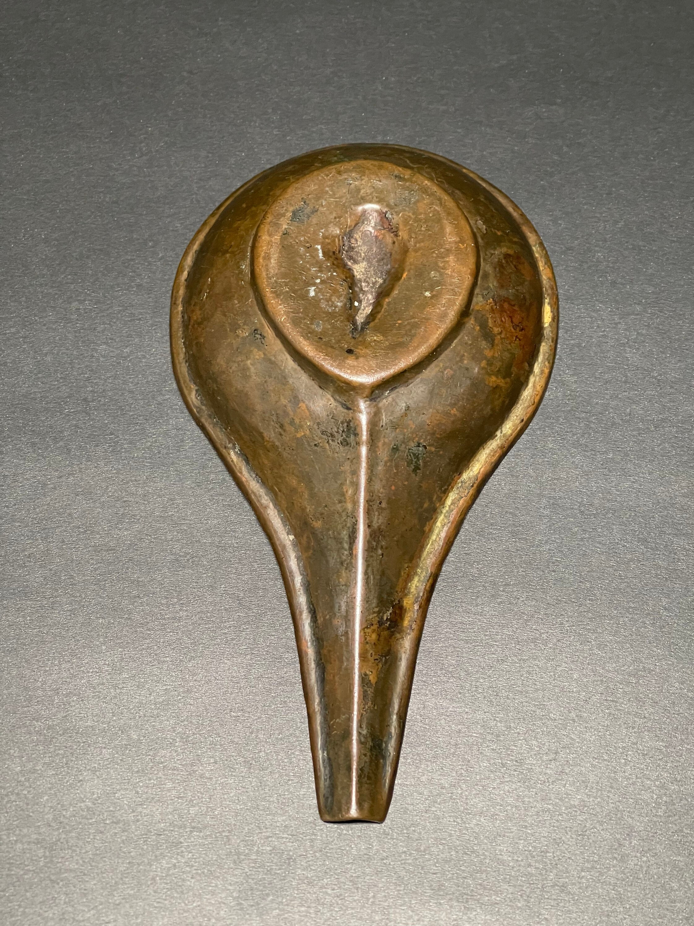 Beautiful Rare Antique Handmade Hindu Portable Copper Yoni Shiva Lingam ...