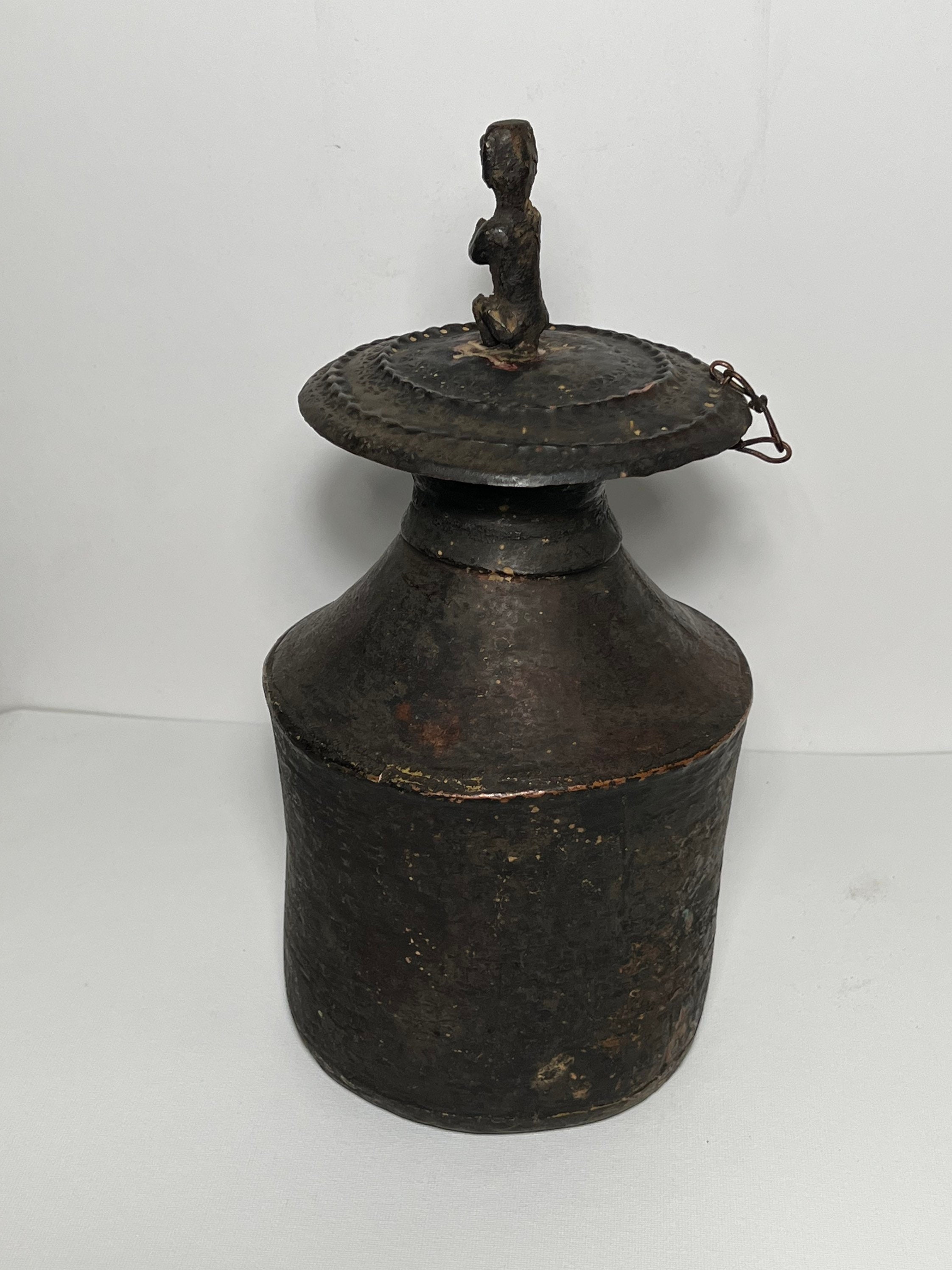 Rare Beautiful Antique Shaman Copper Water Pot gagri With - Etsy