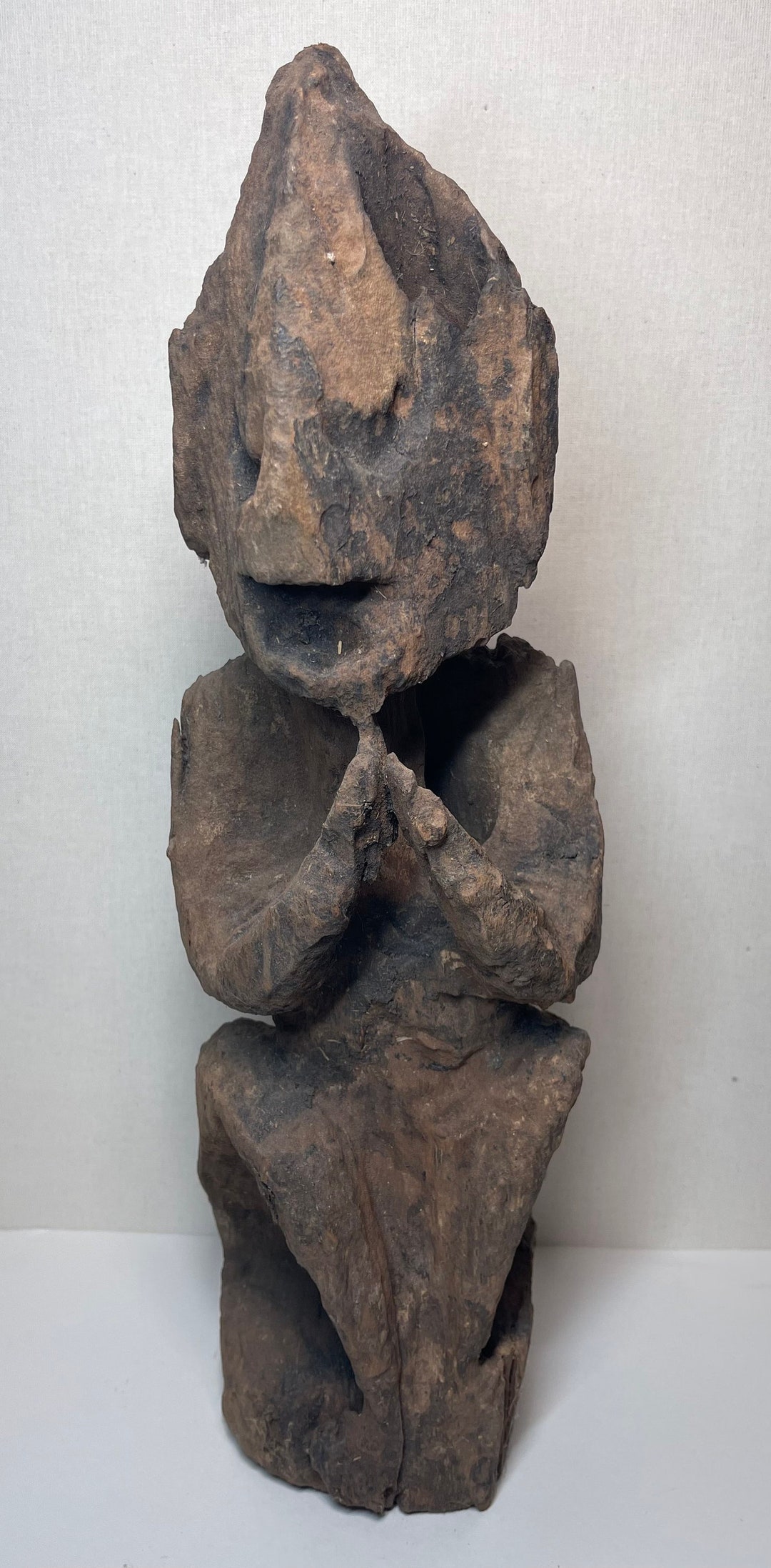 Beautiful Antique Wooden Primitive Shaman Ancestor Figure With a ...