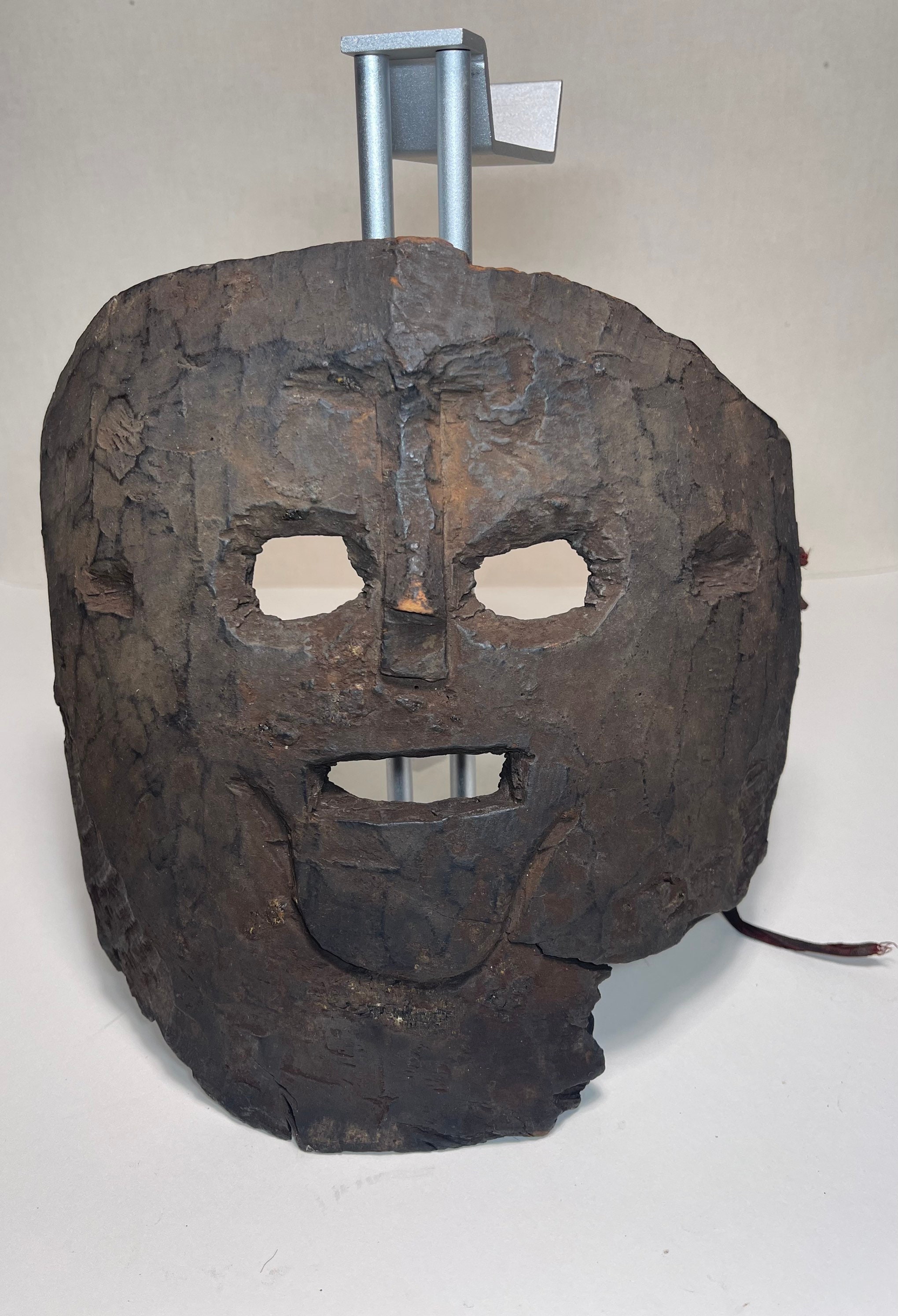 Stunning Antique Primitive Wooden Shaman Mask Made From Tree - Etsy
