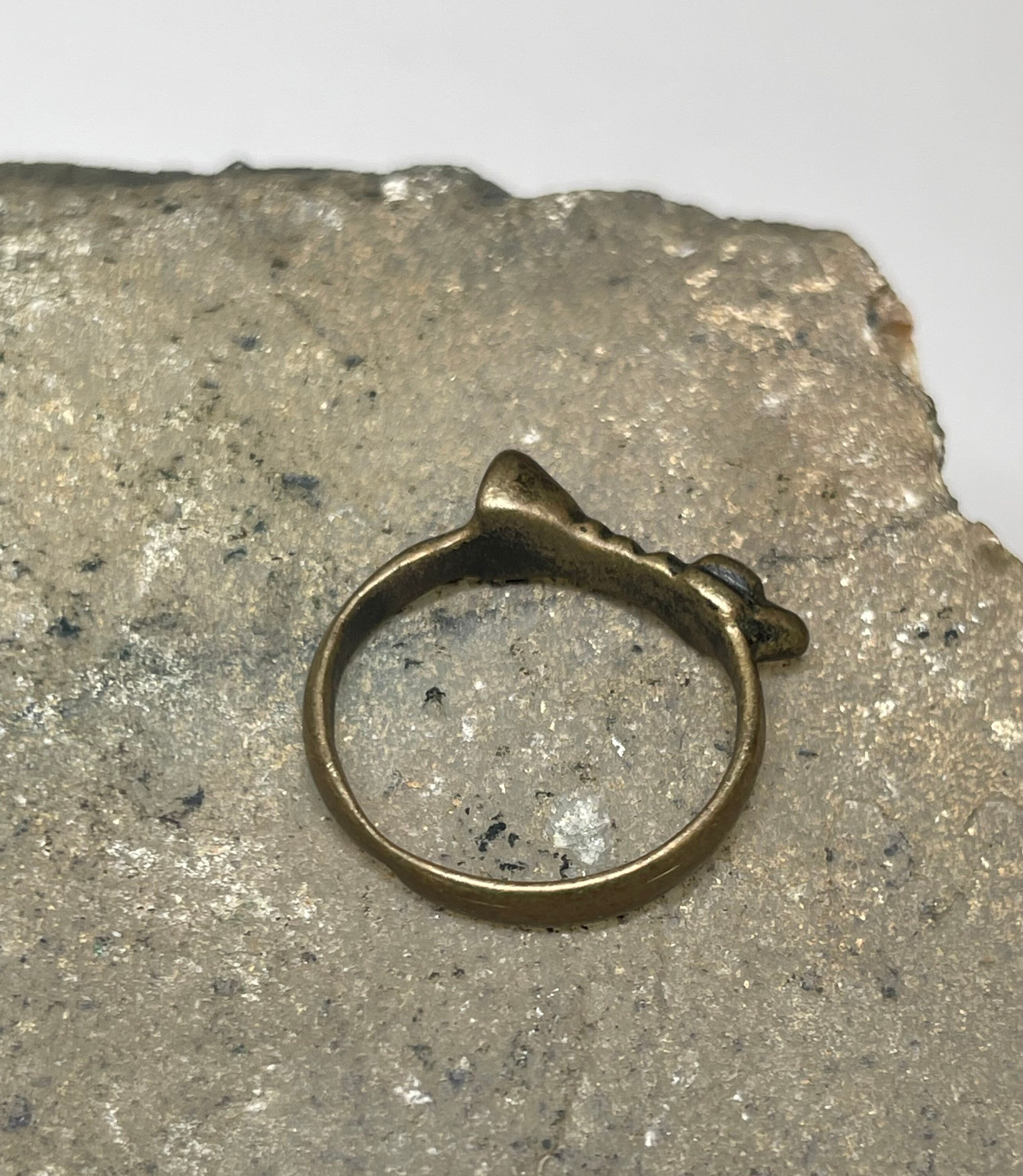 Rare Antique Thokcha Ring a Bell on the Top From Tibet.(ring Size in U ...