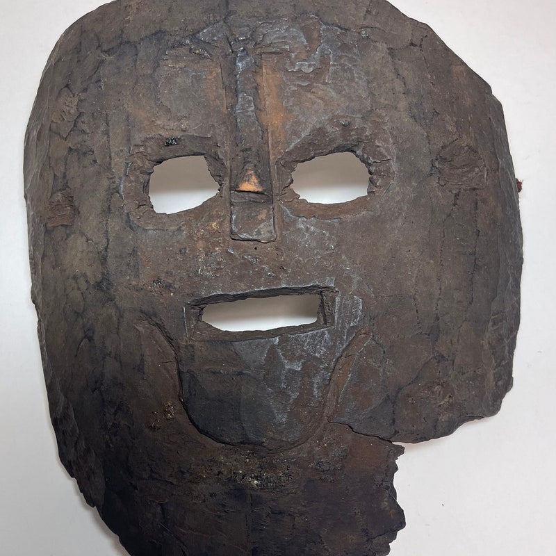 Tree Bark Mask - Etsy