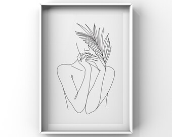 Body Single Line Art - Etsy
