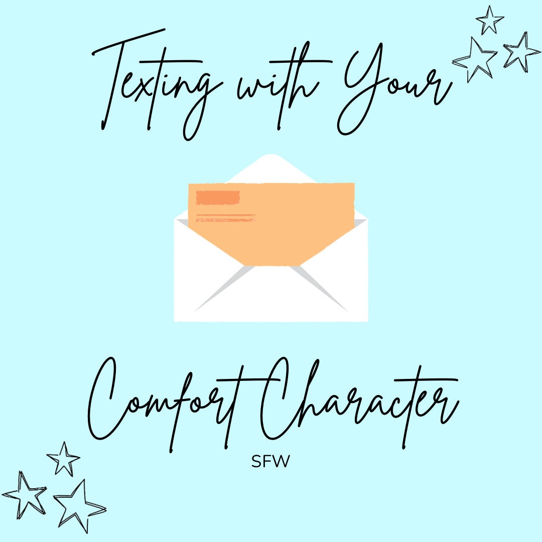 Texting With Your Comfort Character - Etsy