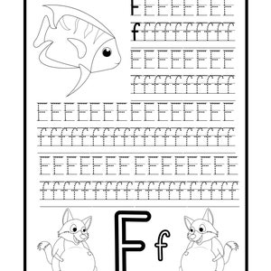 Digital ABC Tracing and Coloring Book,abc Coloring Pages,preschool ...