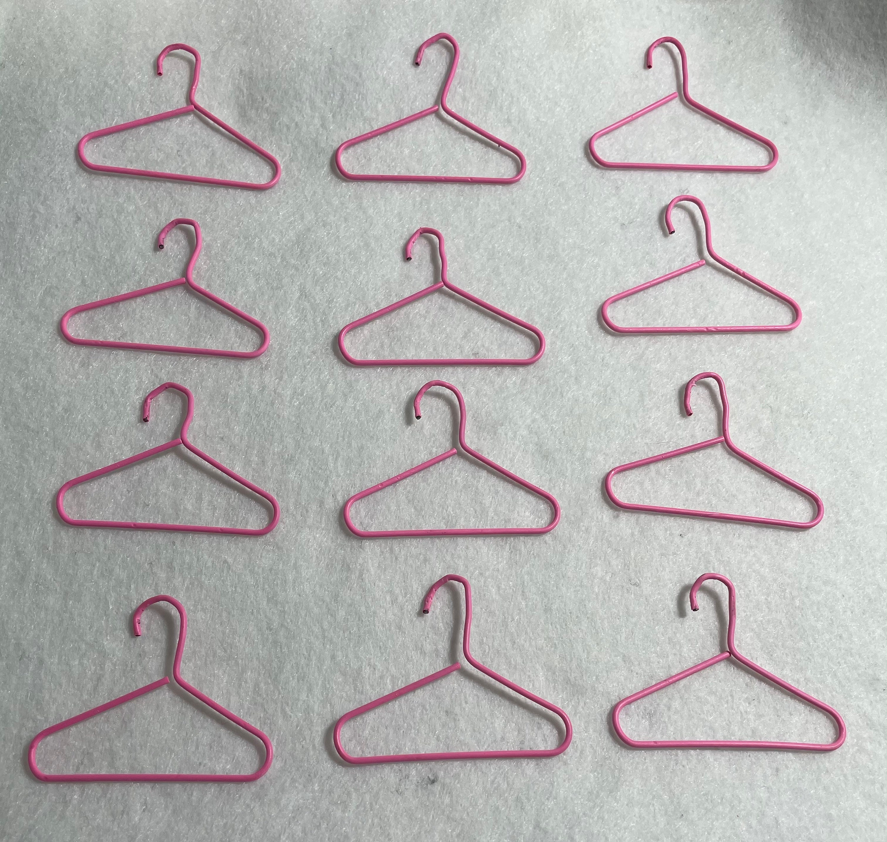 Pink Tiny Clothes Hangers - Etsy