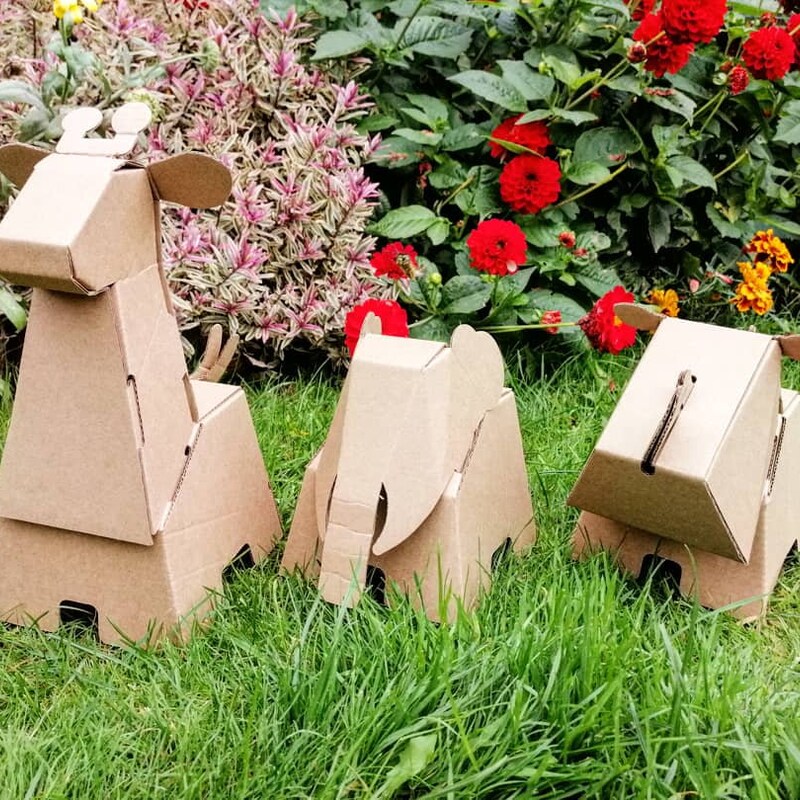 Cardboard Safari - Etsy