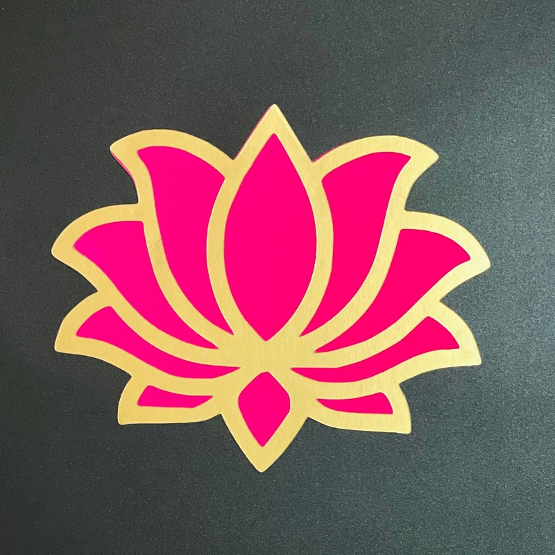 Lotus Wall Cutout - Etsy