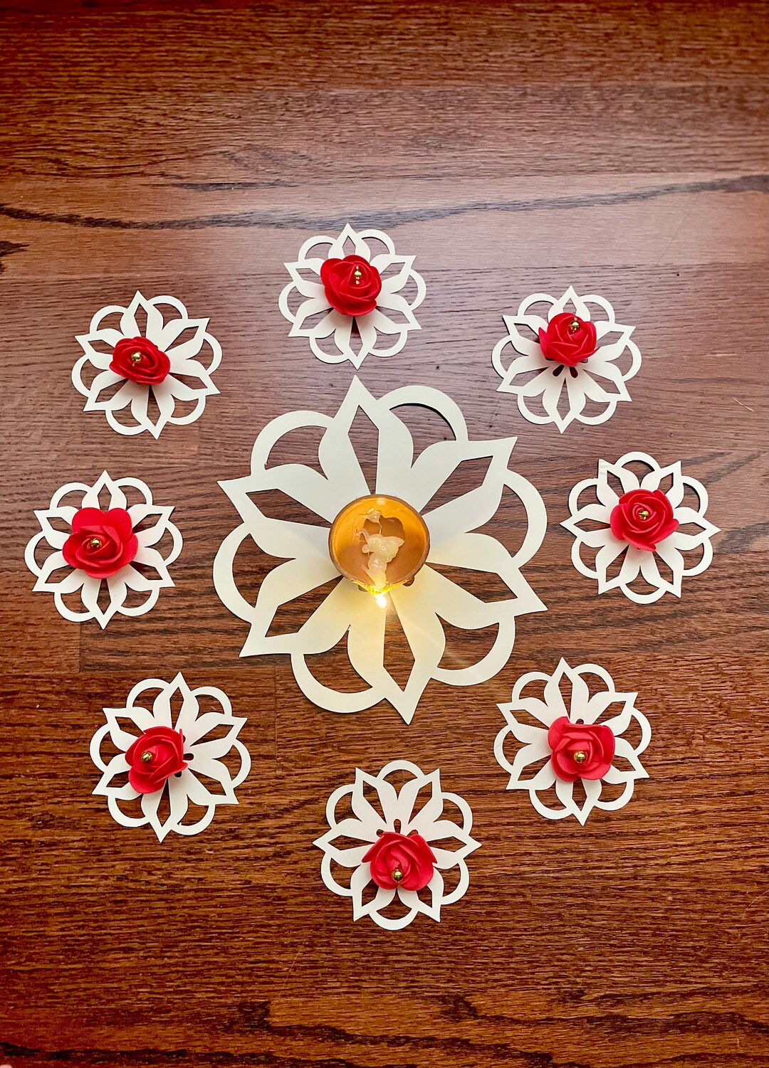 Diwali Floor Rangoli - Etsy