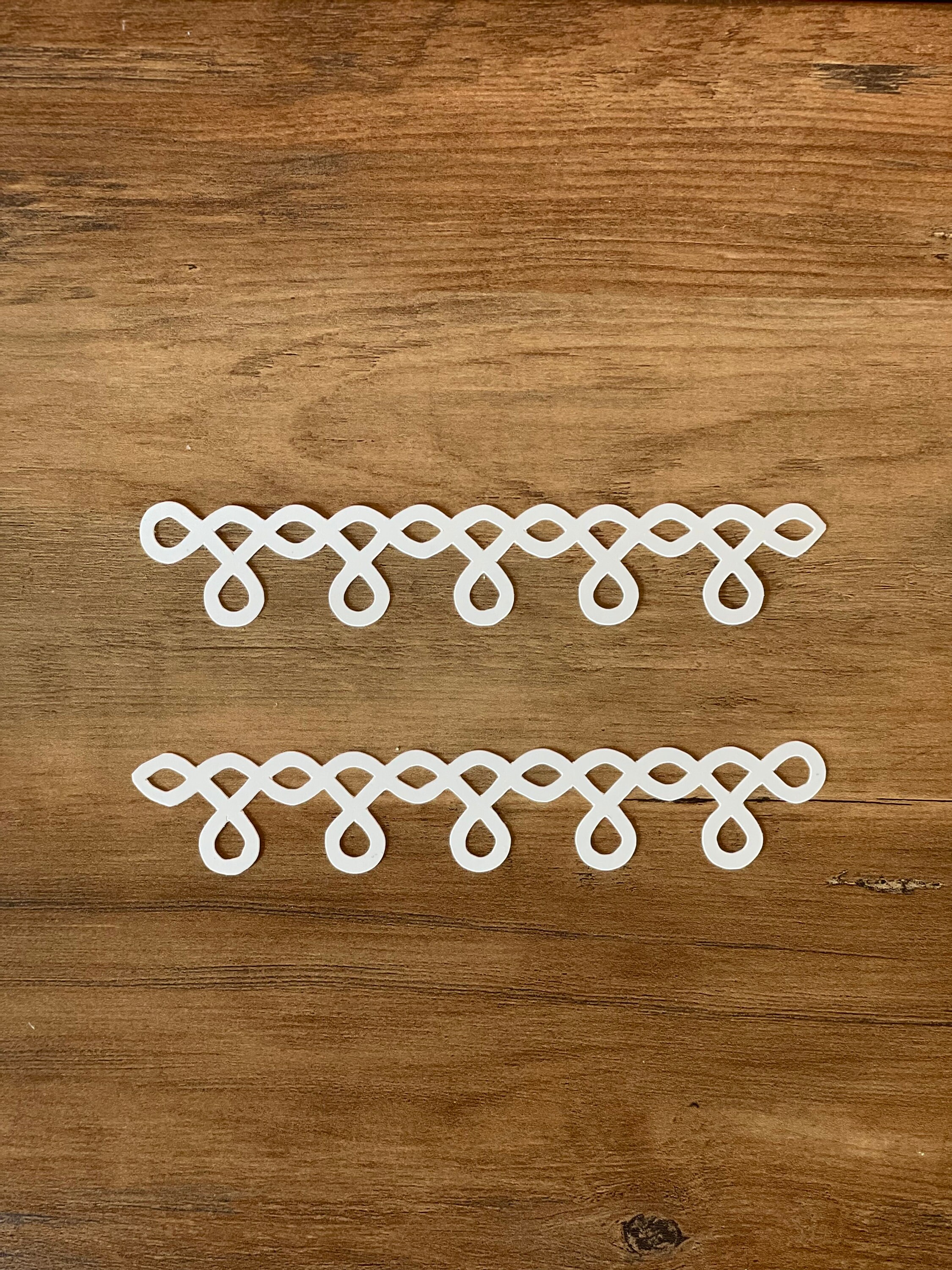 Muggu Border Cardstock Cutouts/rangoli Border for Shivarathri ...