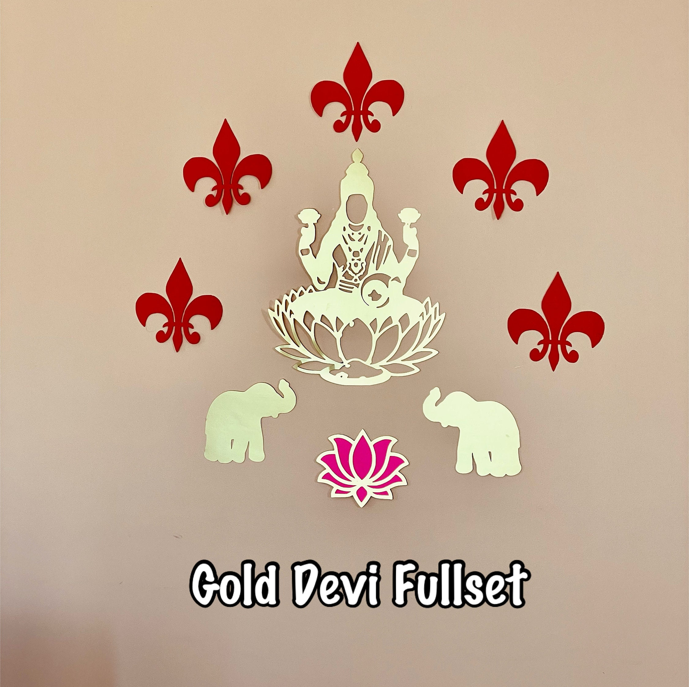 Varalakshmi/ Lakshmi Devi Cutouts/ House Warming/ - Etsy