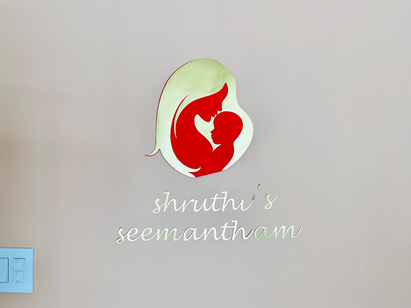 Seemantham Decorname Banner/baby Shower - Etsy