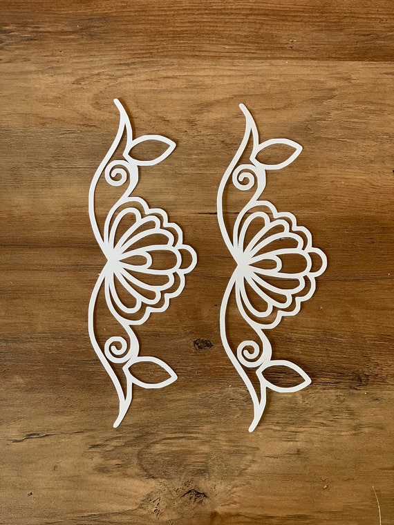 Muggu Border Cardstock Cutouts/rangoli Border - Etsy