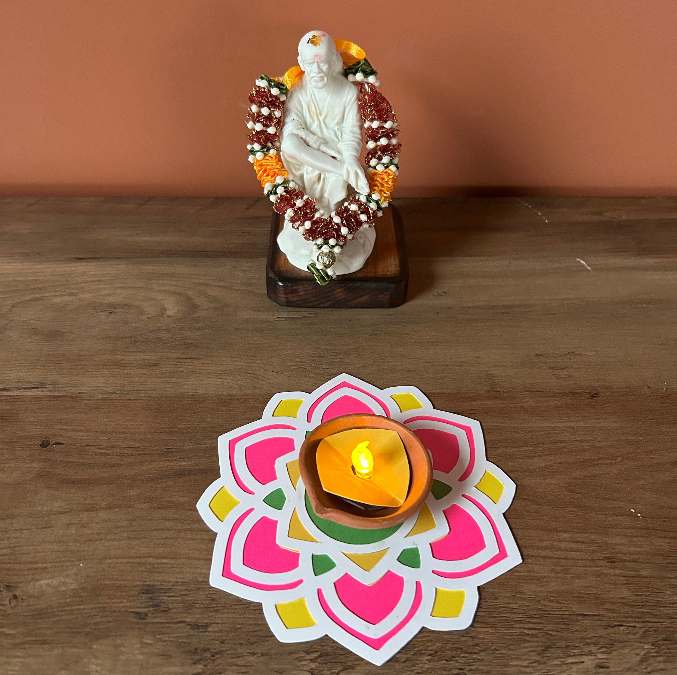 Reusable Rangoli /mess Free Rangoli / Diwali Floor Mat Rangoli / Kid ...