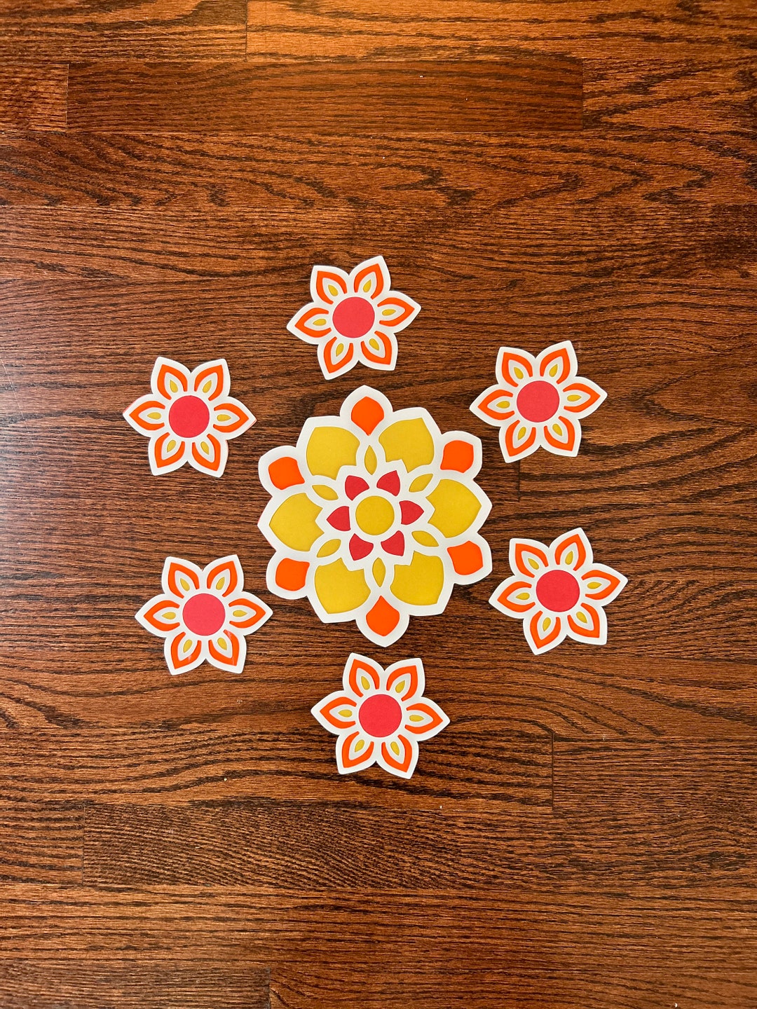 Reusable Rangoli /mess Free Rangoli / Diwali Floor Mat Rangoli - Etsy