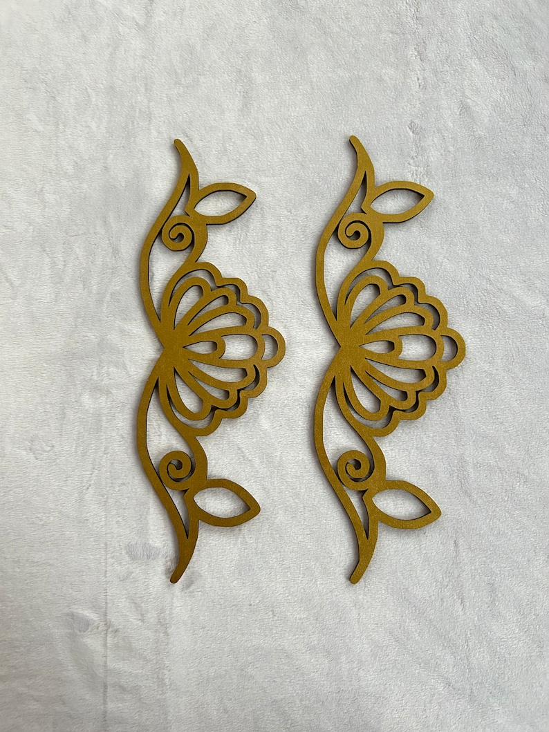 Wood Muggu Border Cutouts/rangoli Border for - Etsy